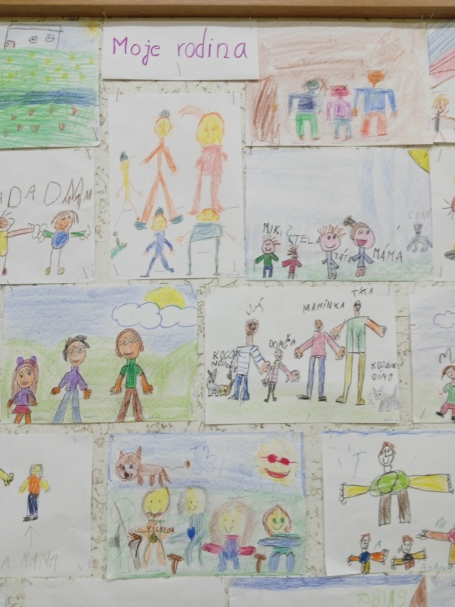 Moje rodina - Aktuality - Školní družina - Základní škola a Mateřská škola Tatenice